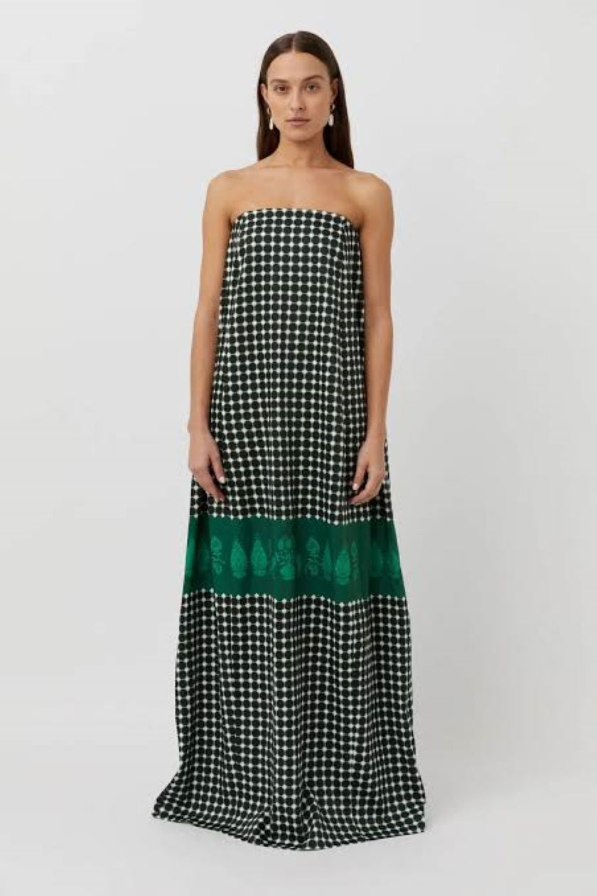 Camilla and Marc Miranda Rivoli Column Dress Hire – Renascence Studio