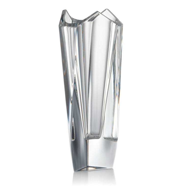 Rogaska Czech Prism Crystal Vase 33cm BNIB – Renascence Studio