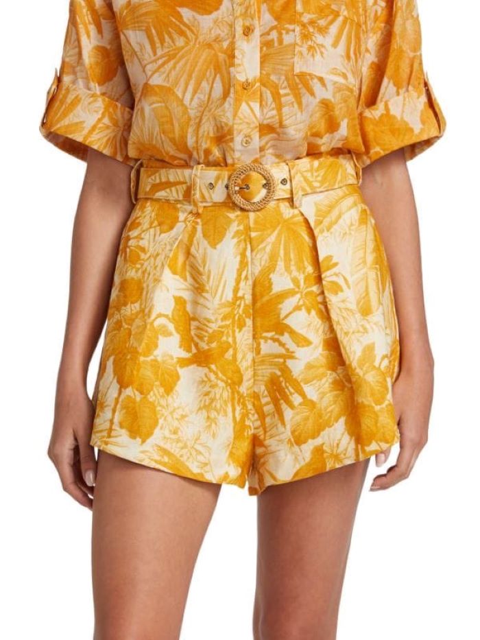 Zimmermann Mae Floral Cotton Shorts – Renascence Studio